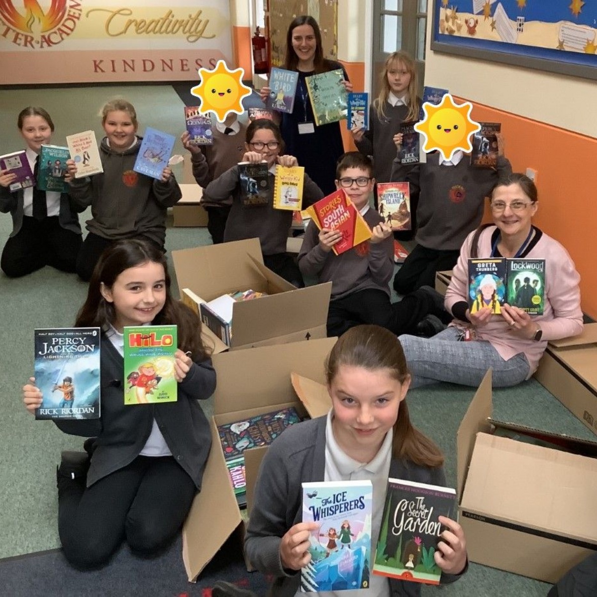 Phoenix St Peter Academy - Brand New Library Books Received