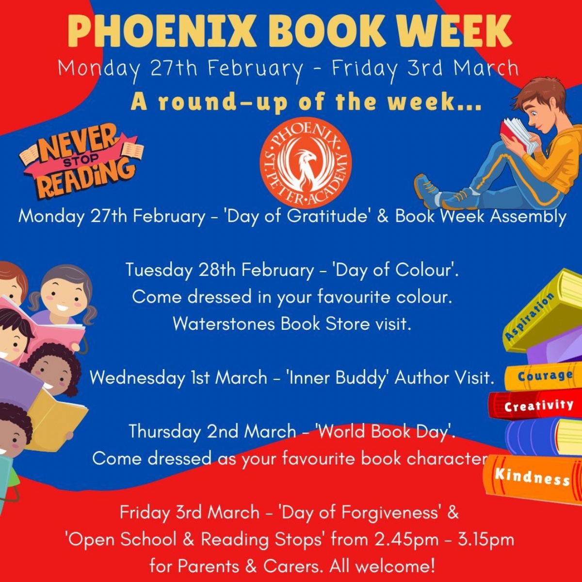 Phoenix St Peter Academy - World Book Week