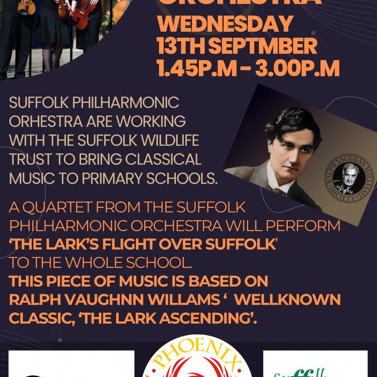 Phoenix St Peter Academy - Suffolk Philharmonic Orchestra visit