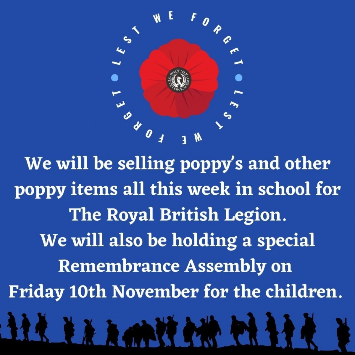 Phoenix St Peter Academy - Remembrance Day Assembly