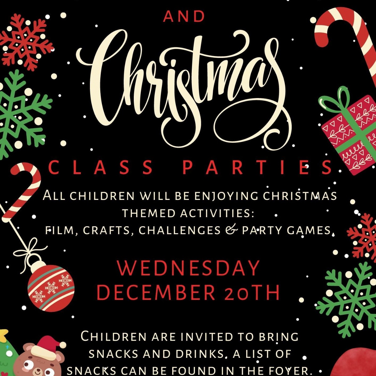 Phoenix St Peter Academy - Non-School Uniform & Class Christmas Parties.