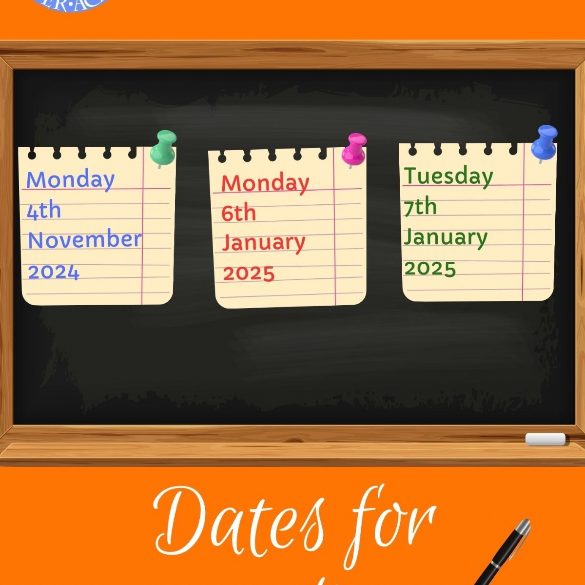 Phoenix St Peter Academy - Upcoming PD Days