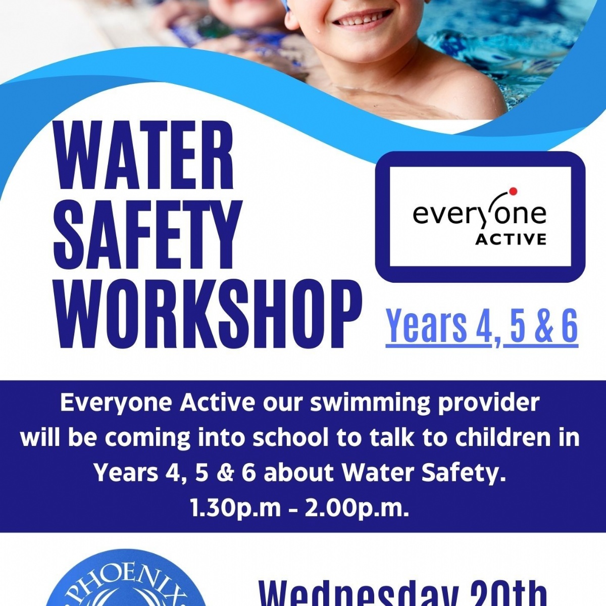 Phoenix St Peter Academy - Water Safety Workshop