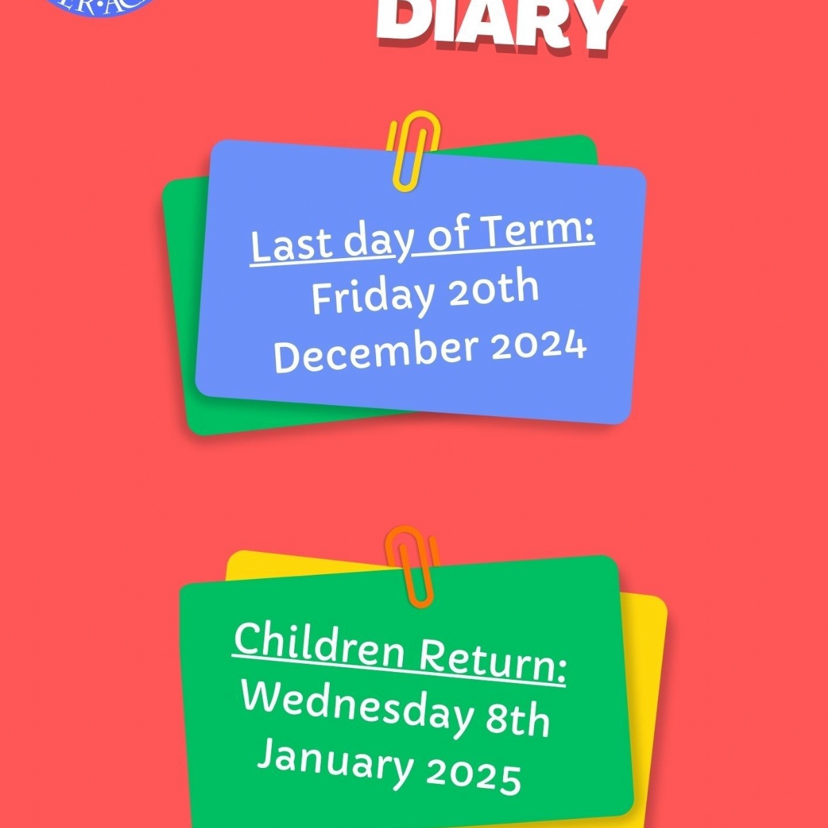 Phoenix St Peter Academy - Important Dates